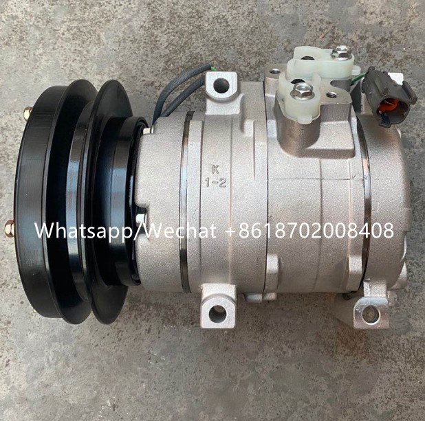 10S15C Auto Ac Compressor for Komatsu Excavator OEM : 447220-4052 / ...